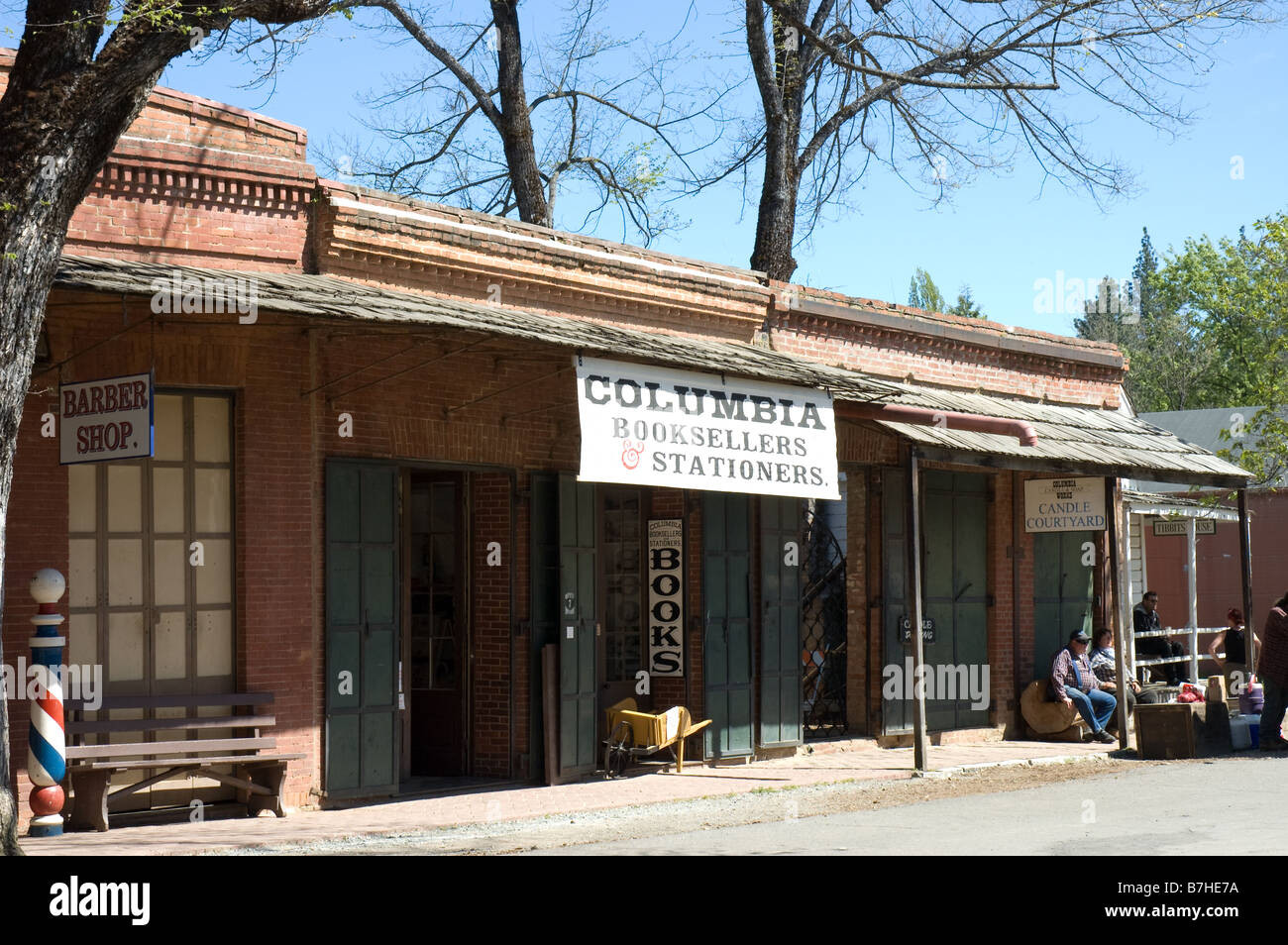 store of western mining town in an old mining town of Columbia in ...