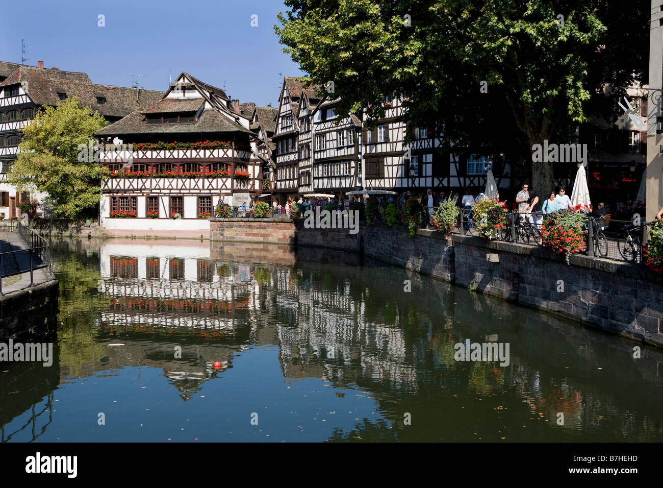 The district Little France or La Petite France in the old town Stock ...