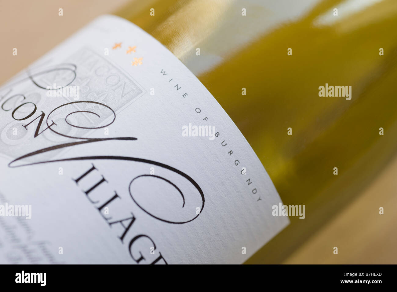 Macon villages wine label hi-res stock photography and images - Alamy