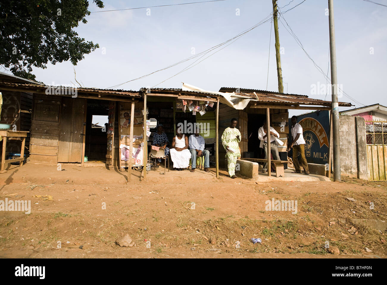 Nigeria lagos shadow hi-res stock photography and images - Alamy
