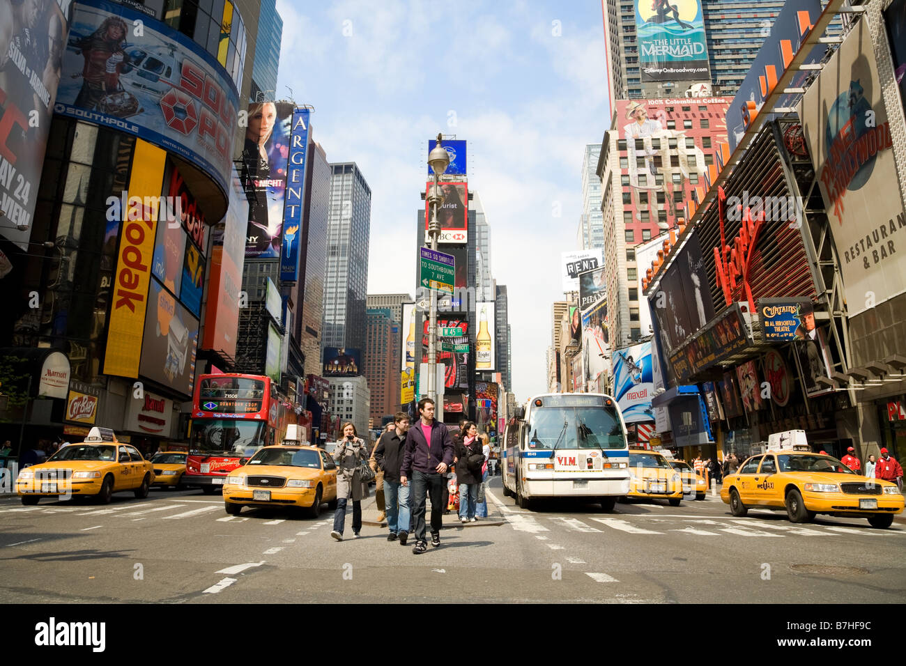 Time Square, New York City Stock Photo - Alamy