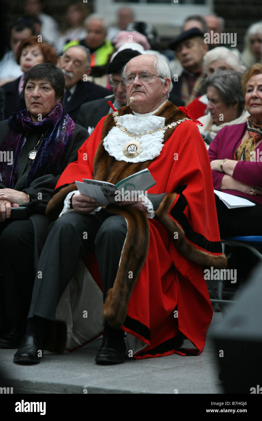 crowds and holocaust survivors watching speeches during the holocaust ...