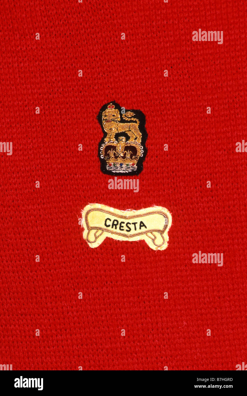 St Moritz Switzerland The cresta run badge Photo Simon Grosset Stock ...