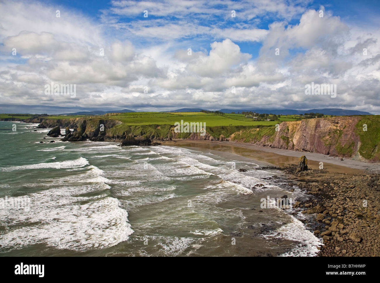 Copper coast near bunmahon hi-res stock photography and images - Alamy