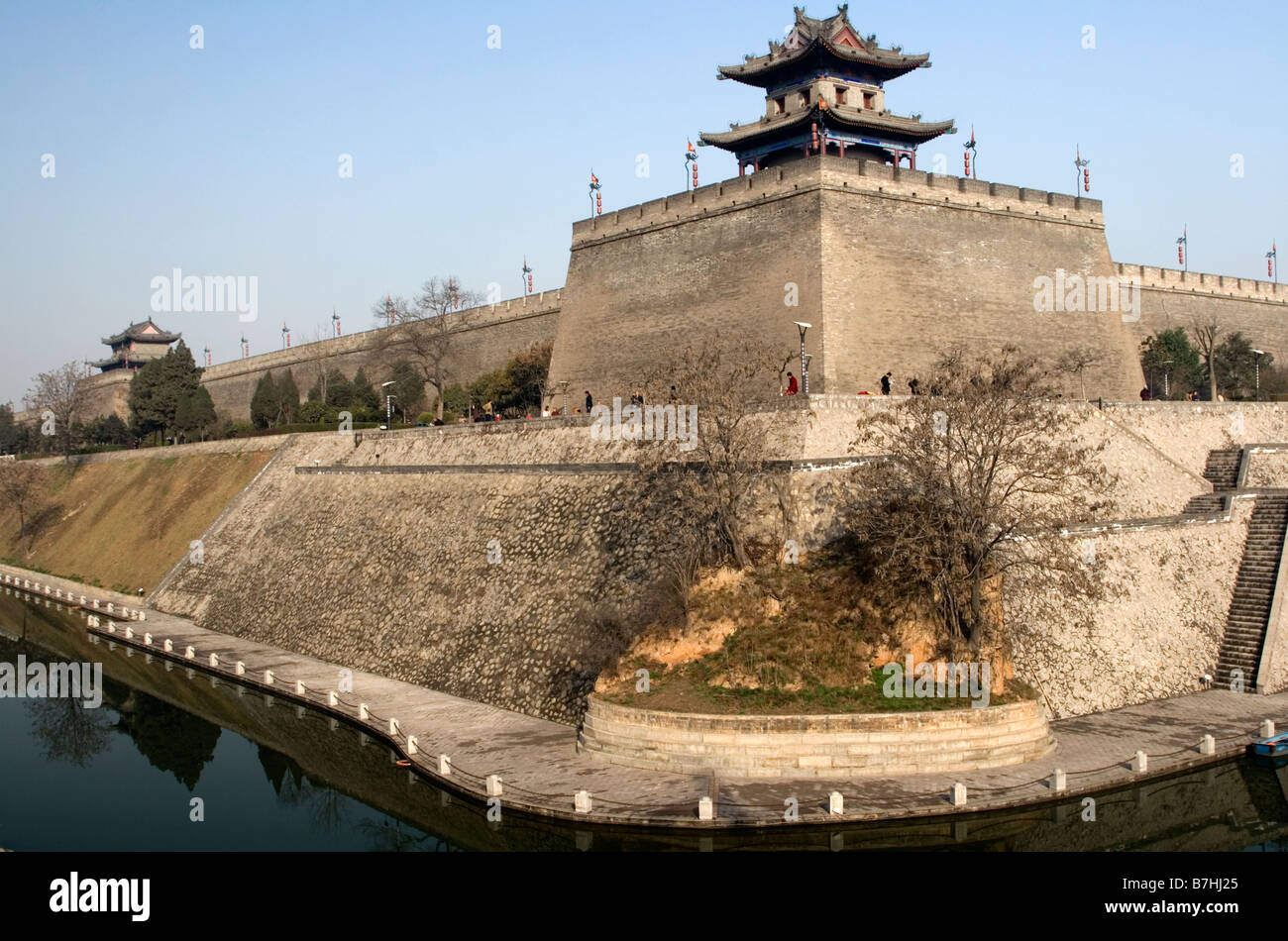Xian fortification hi-res stock photography and images - Alamy