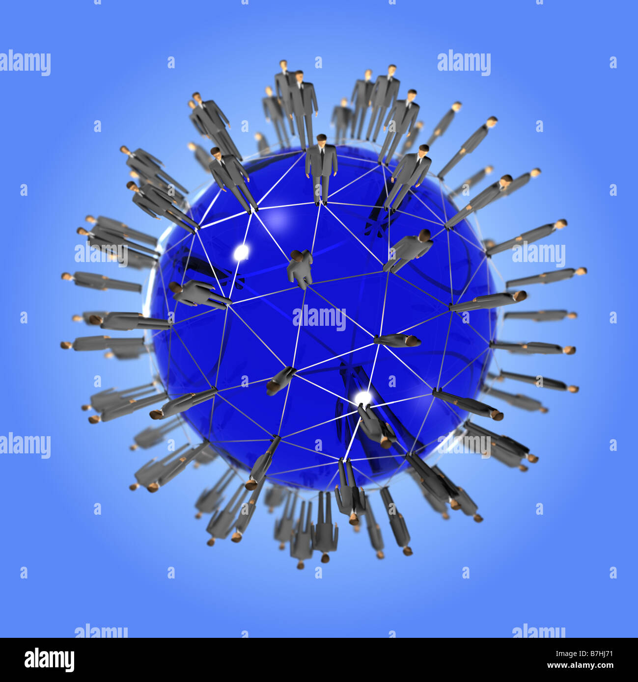 people in global network Stock Photo - Alamy