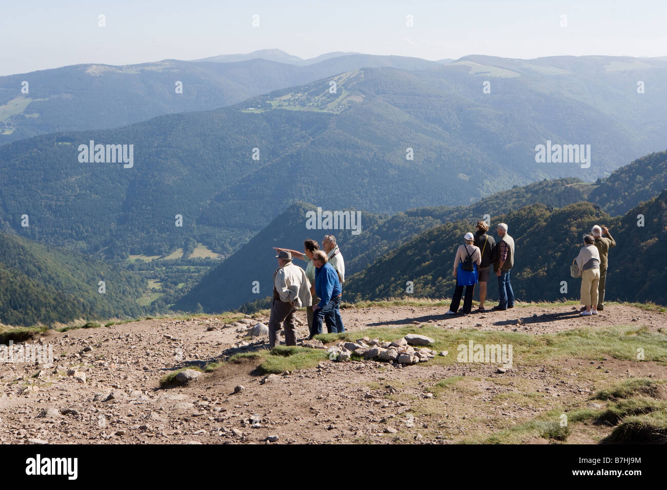 The Hohneck is the third highest mountain in the Vosges with 1363 m ...