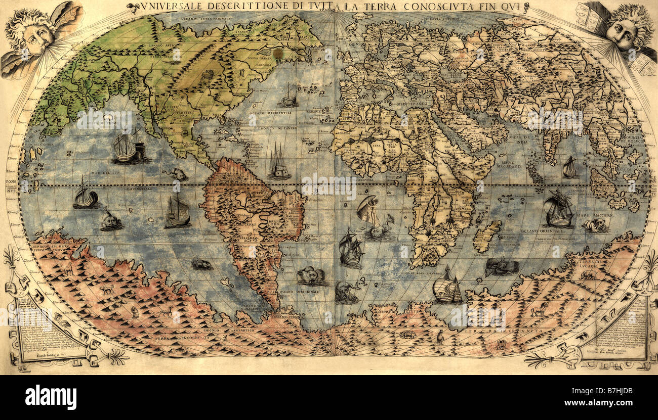 Universal Description of the Whole World Stock Photo - Alamy