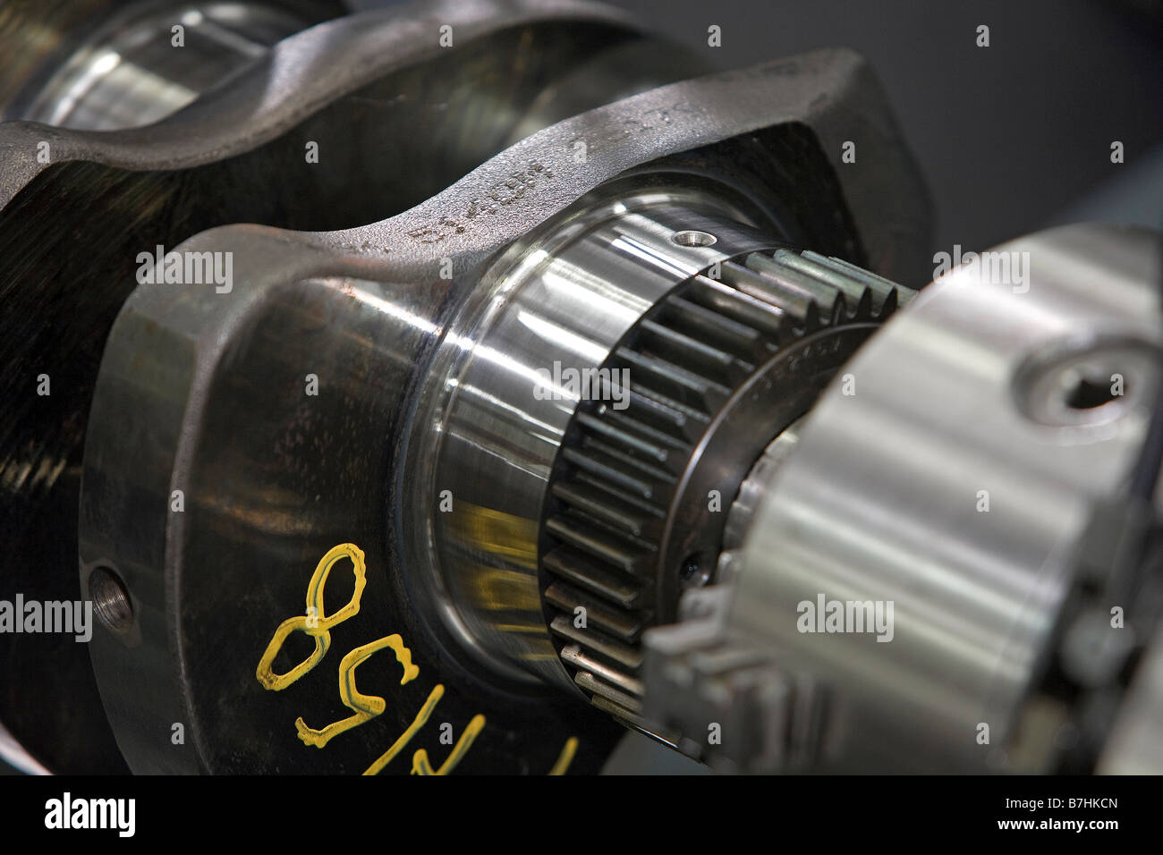 Car motor engine part Stock Photo - Alamy