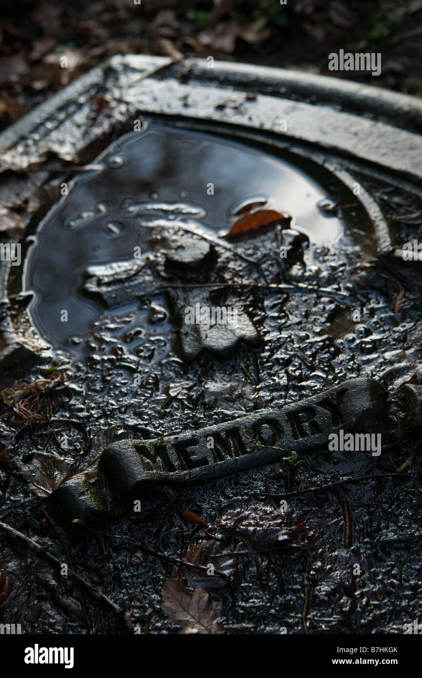 In memory of lost memory hi-res stock photography and images - Alamy