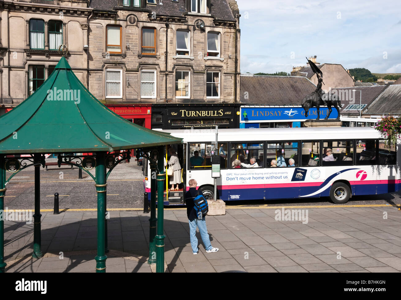 Ecosse bus hi-res stock photography and images - Alamy