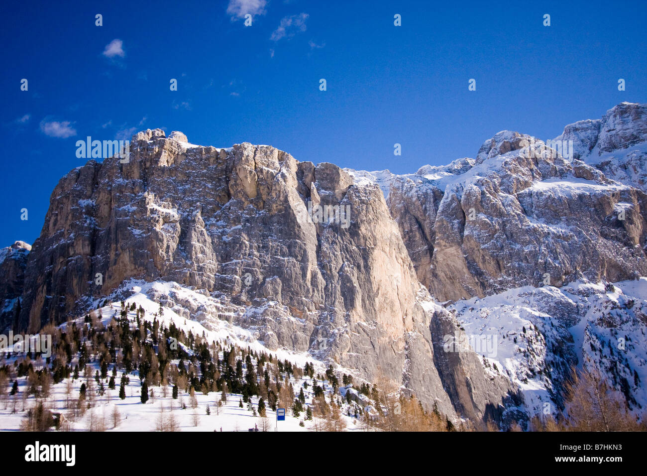 Superski Dolomiti region Dolomite Mountains Italy Stock Photo - Alamy
