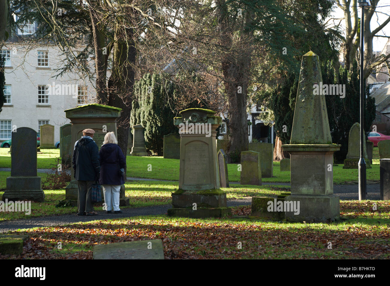 Studying gravestone hi-res stock photography and images - Alamy