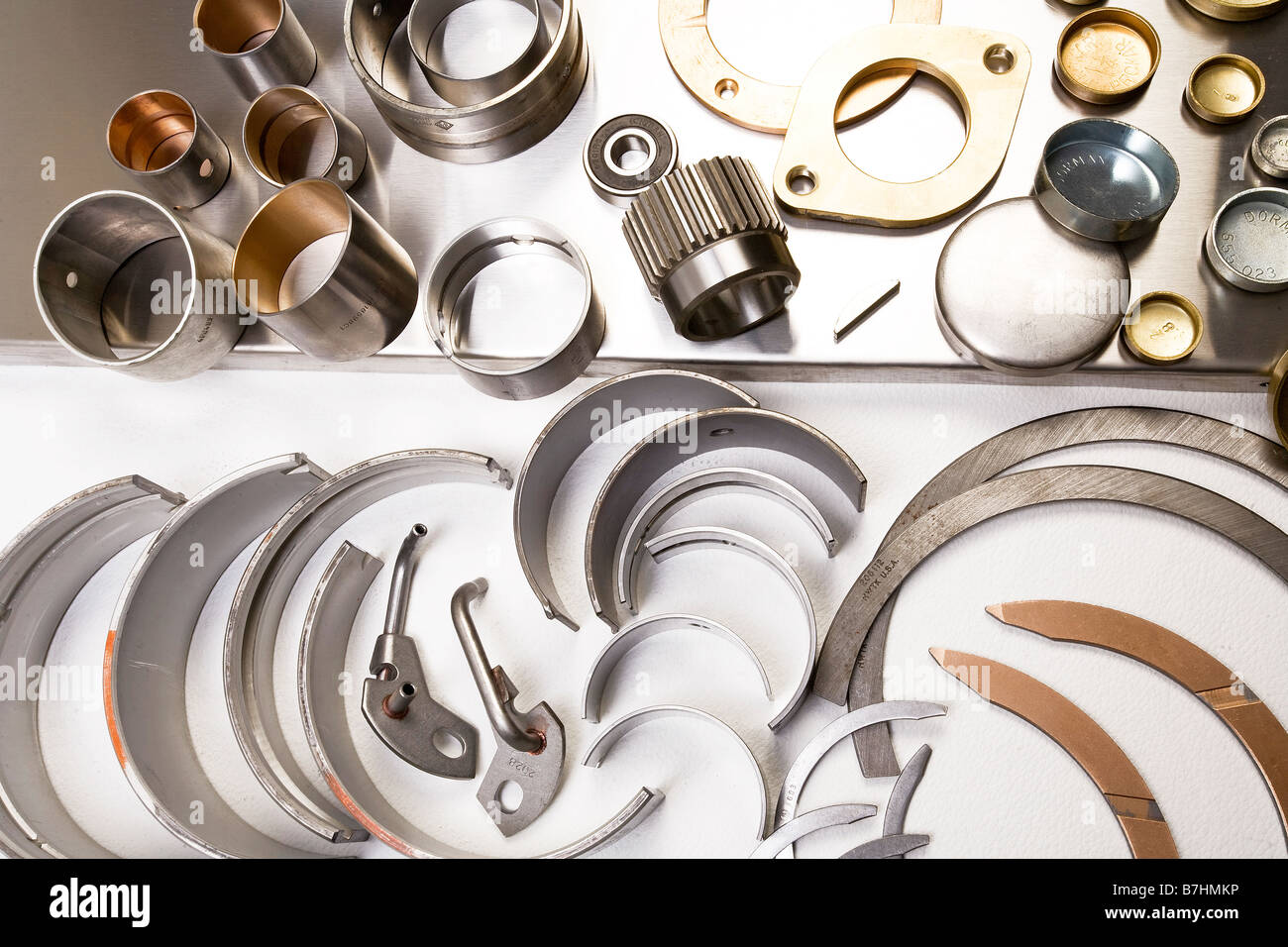 Car motor engine part Stock Photo - Alamy