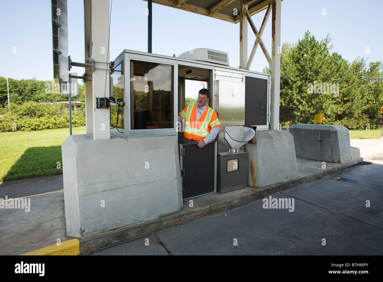 Toll Booth in New Hampshire Stock Photo - Alamy