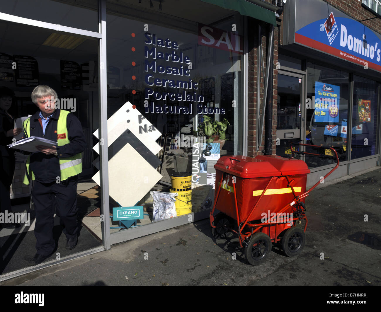Postman cart hi-res stock photography and images - Alamy