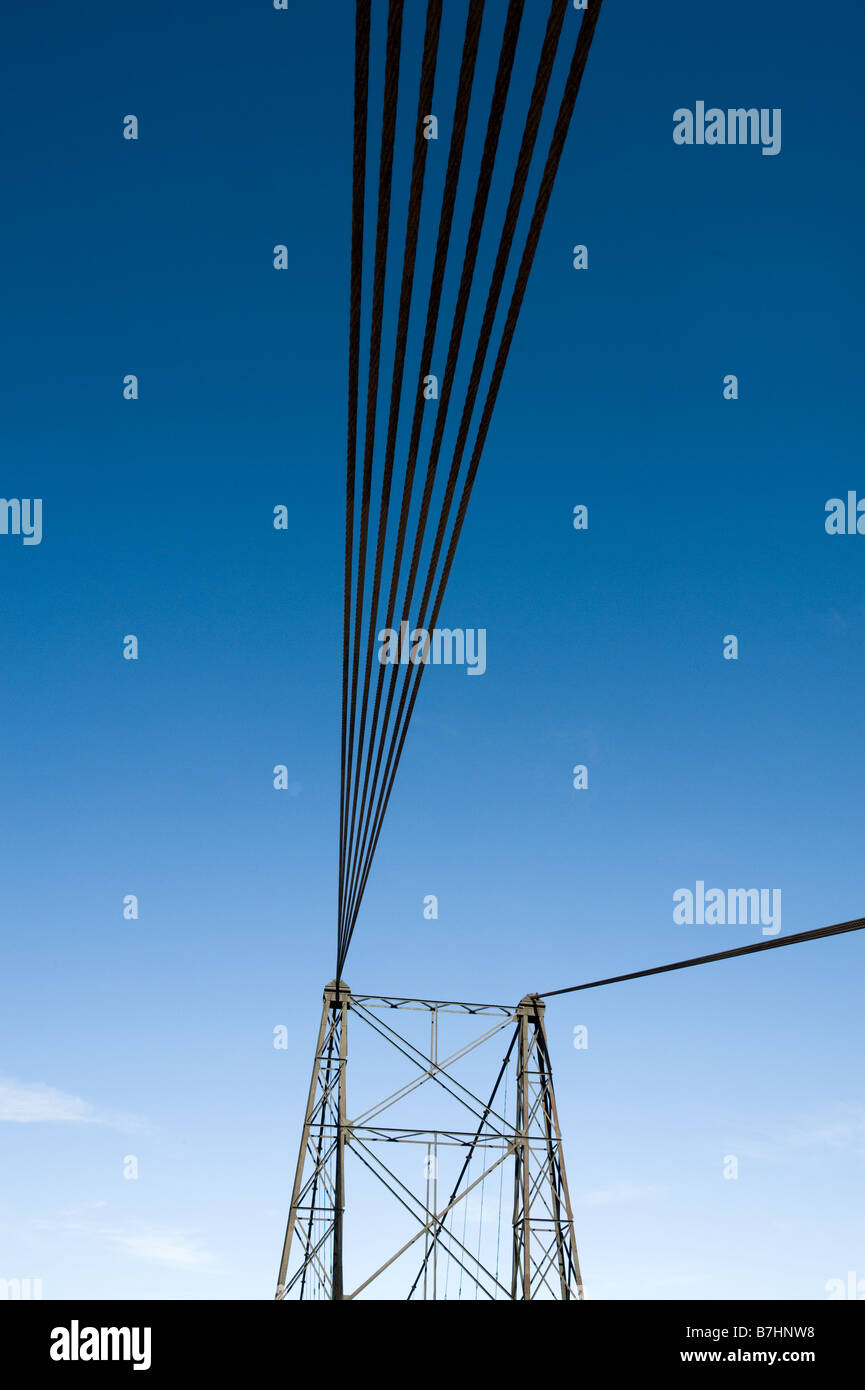 Steel suspension cables hi-res stock photography and images - Alamy
