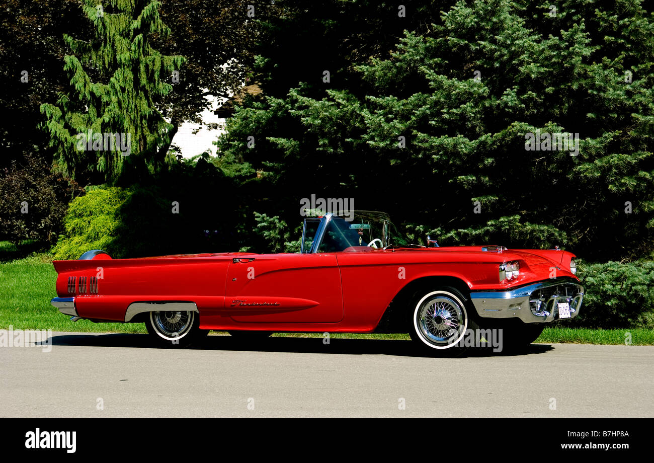 1960 ford thunderbird car hi-res stock photography and images - Alamy