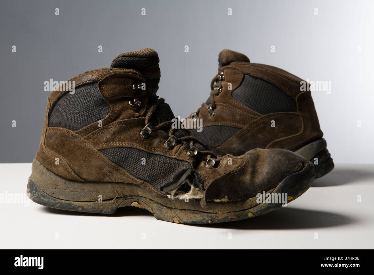 Cast off boots hi-res stock photography and images - Alamy