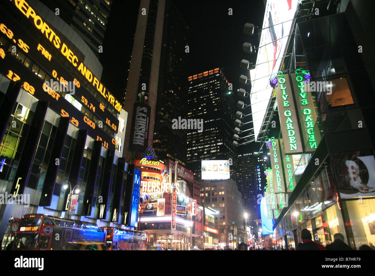 Manhattan night usa 2008 hi-res stock photography and images - Alamy