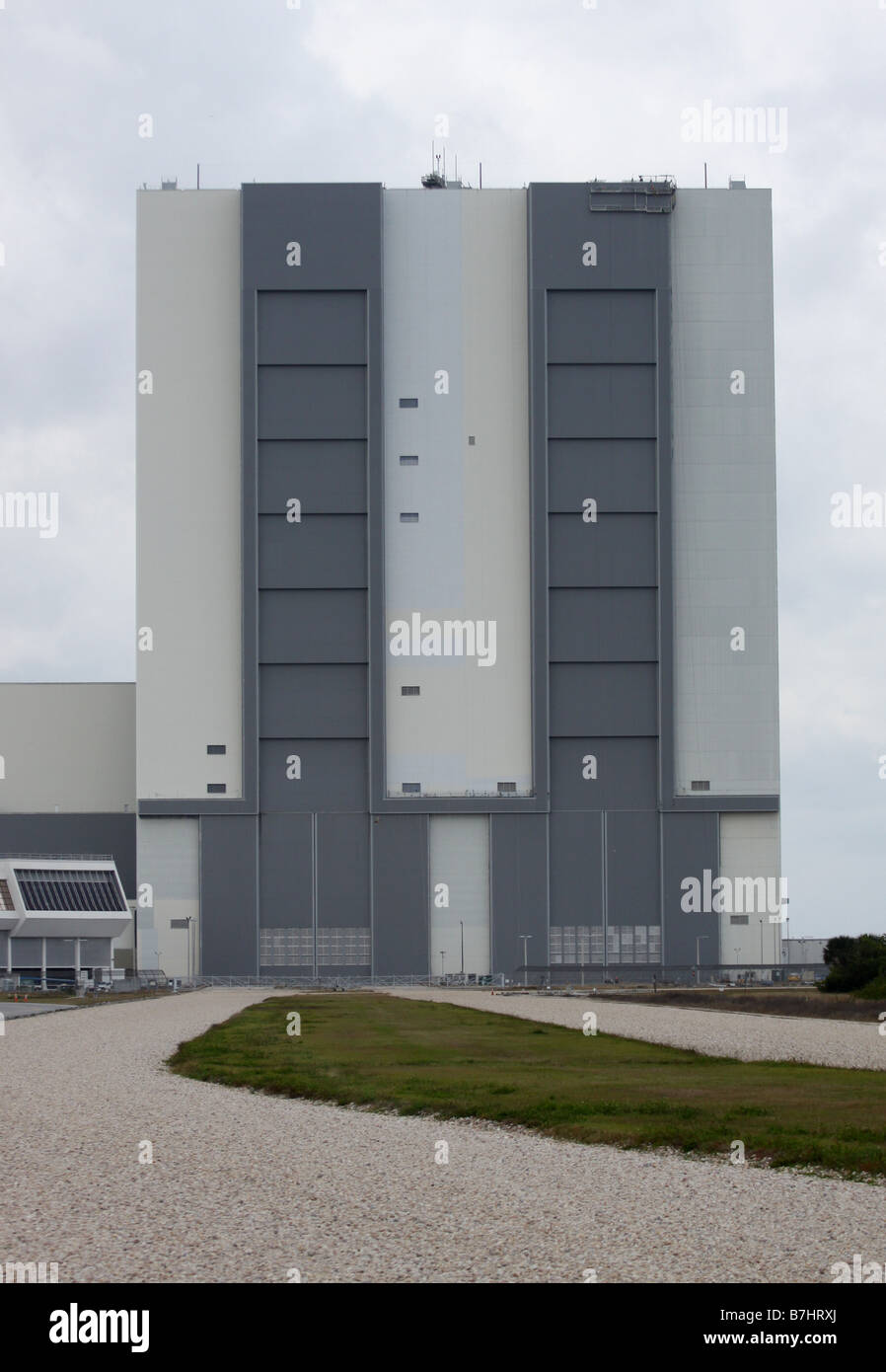 NASA Vehicle Assembly Building Kennedy Space Center Cape Canaveral tour bus tourist florida ...