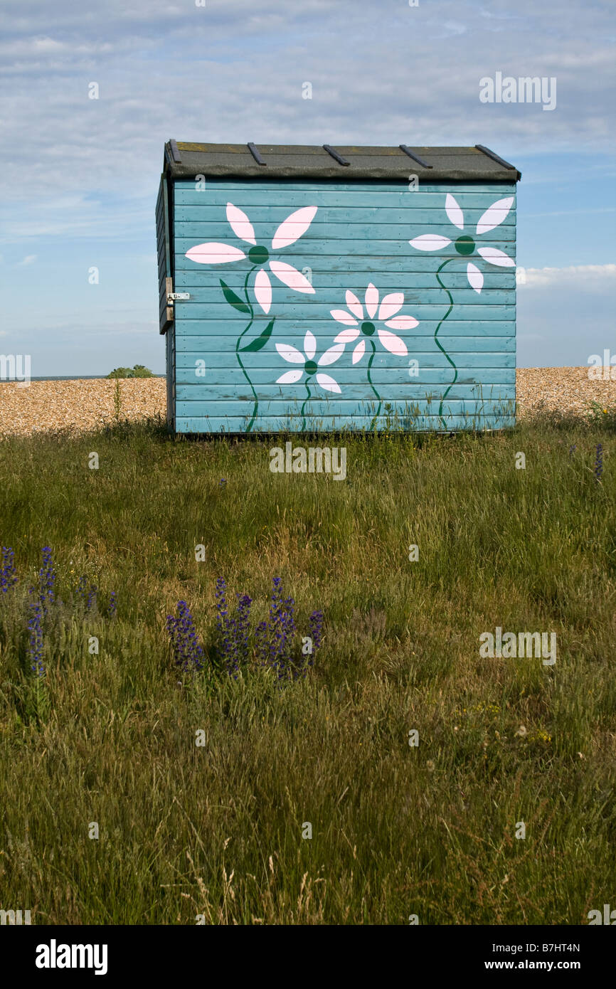 Decorated beach huts hi-res stock photography and images - Alamy