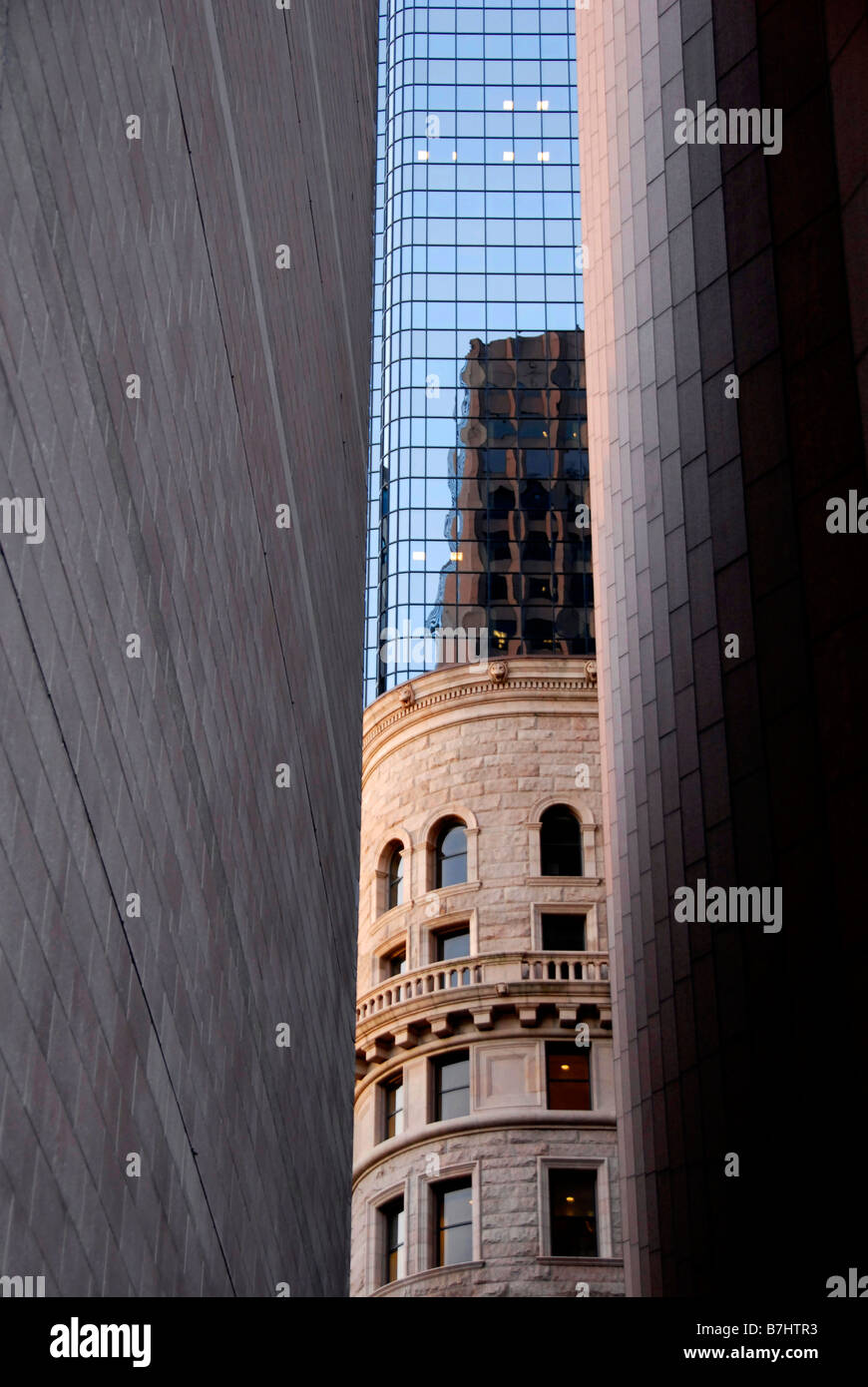 Old and new buildings Stock Photo - Alamy