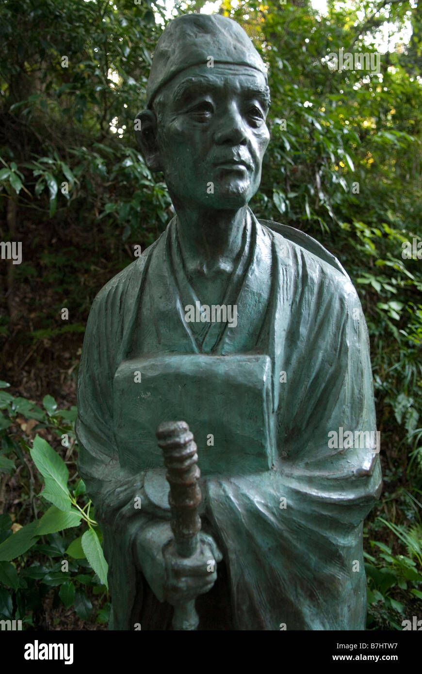 Basho statue japan hi-res stock photography and images - Alamy