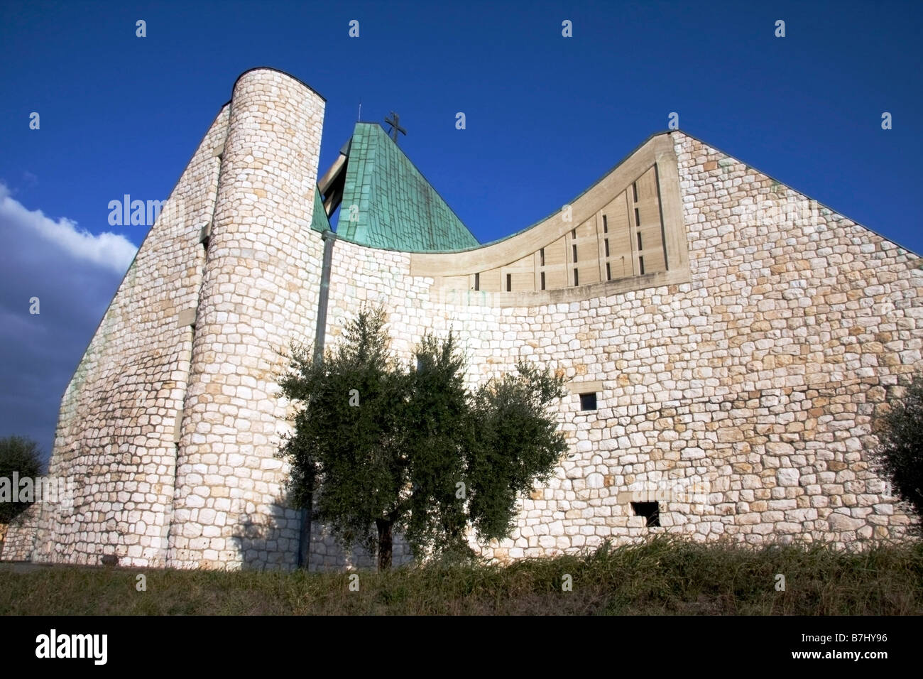 Chiesa sull autostrada church on the freeway 1963 San Giovanni Battista ...