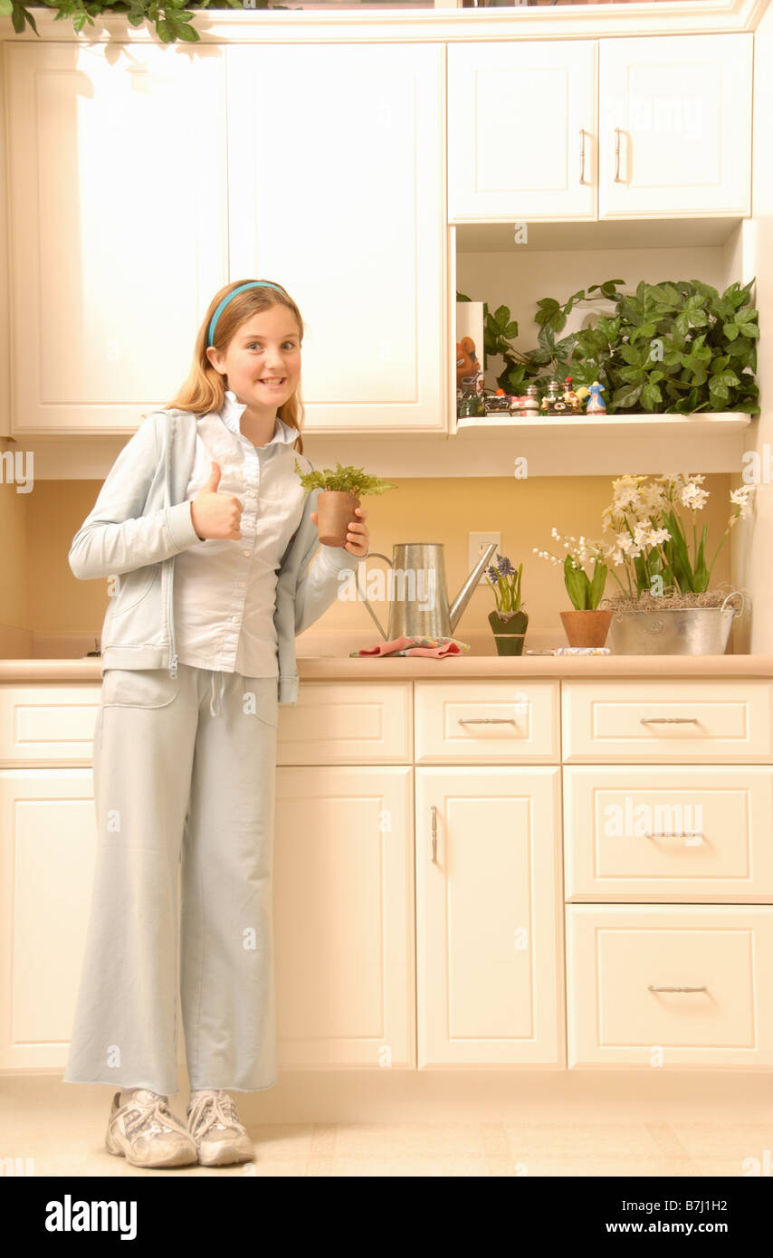 Young Teen Kitchen, Regina, Saskatchewan Stock Photo - Alamy