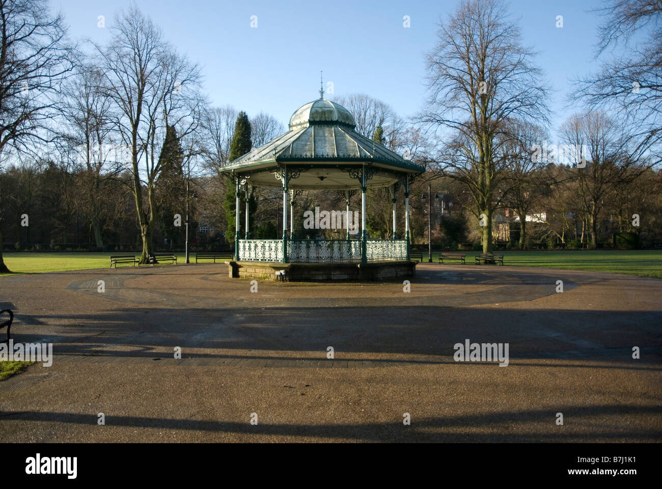 The bandstand, Matlock, Derbyshire Stock Photo - Alamy
