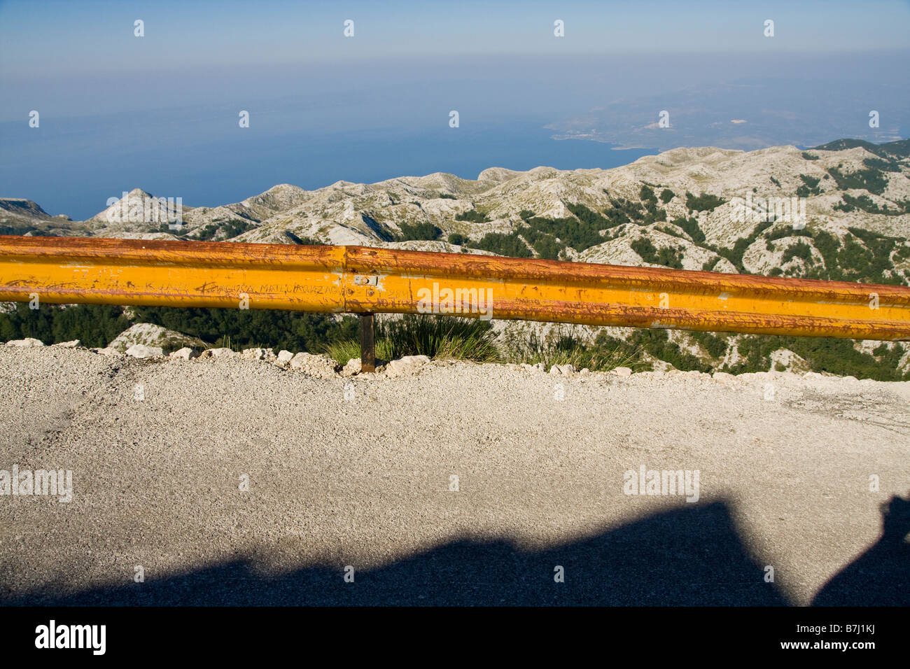 The top of Sv. Jure mountain, 1762 meters above sea level Stock Photo ...