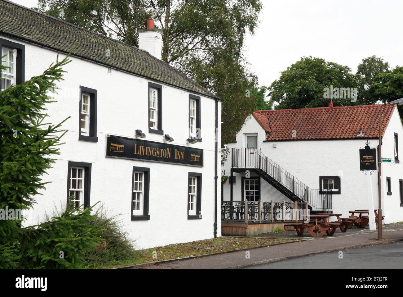 The Livingston Inn. A pub/restaurant hostelry in Livingston Village ...
