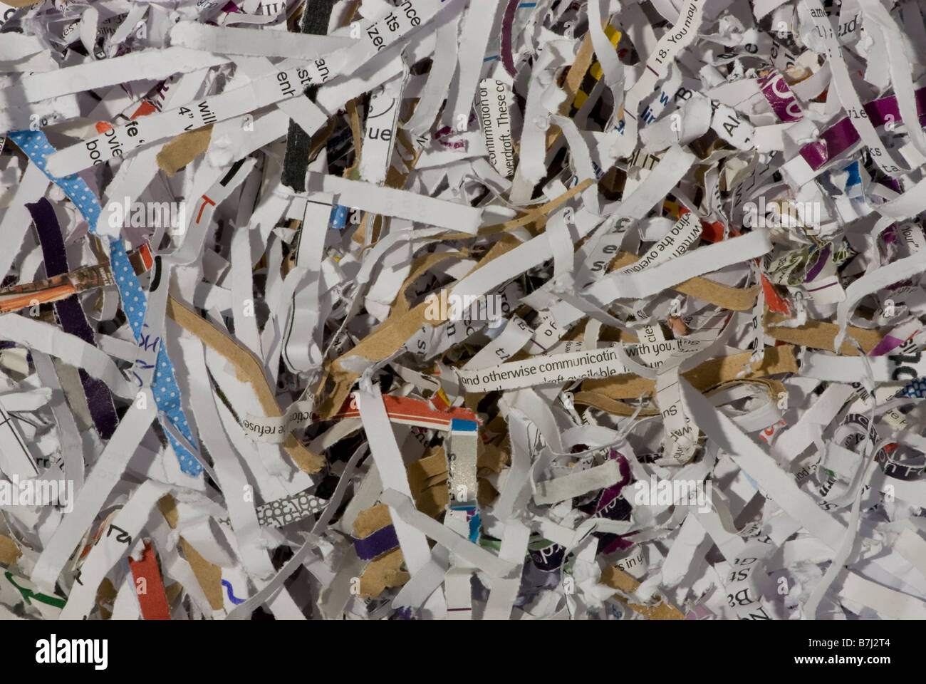 Shredded paper recycling hi-res stock photography and images - Alamy