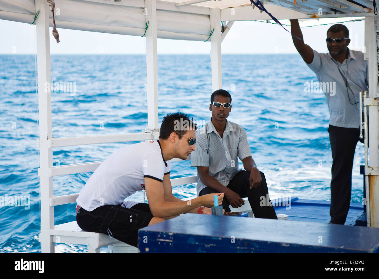 Indian boat crew hi-res stock photography and images - Alamy