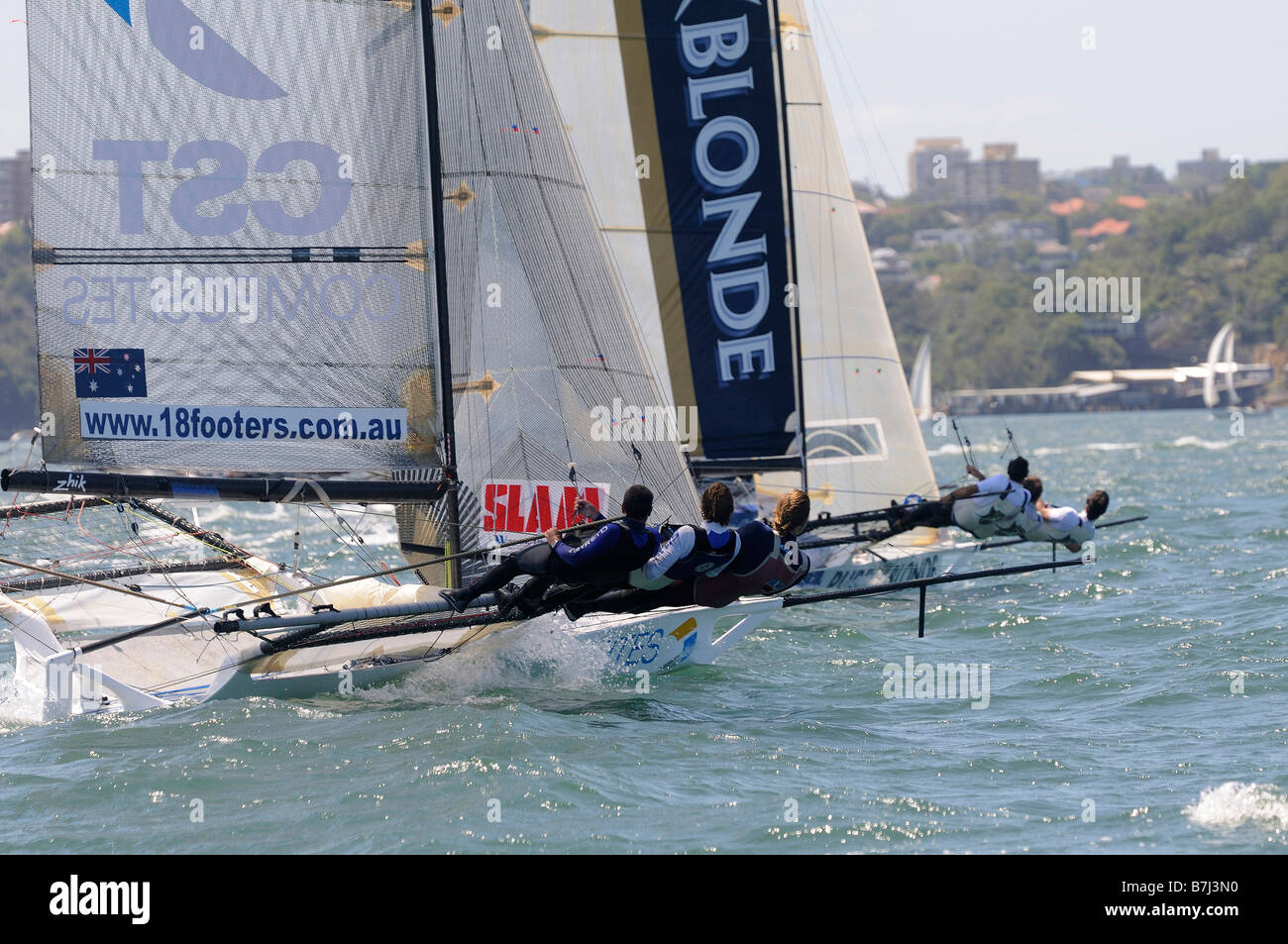 18ft skiff racing boat hi-res stock photography and images - Alamy