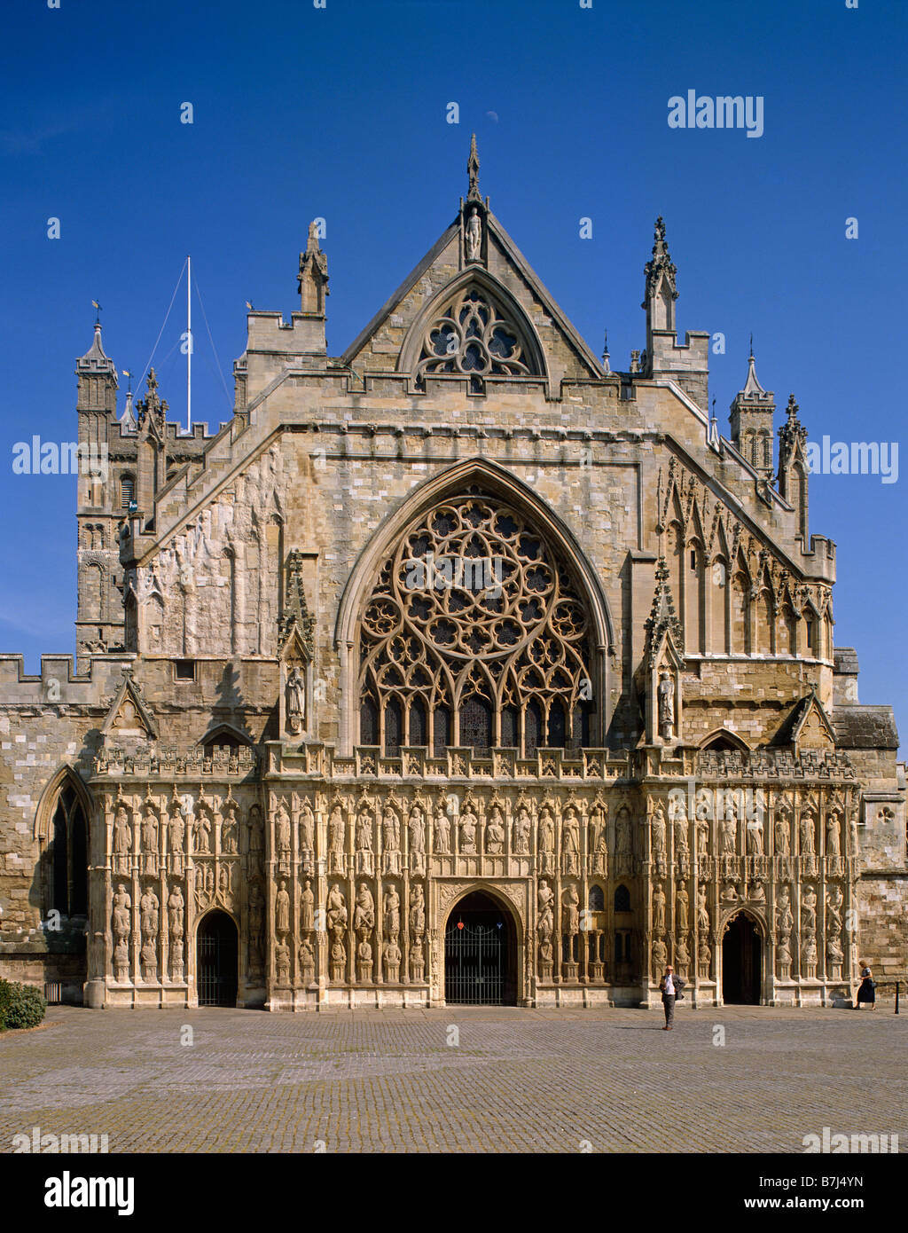 Exeter exeter cathedral hi-res stock photography and images - Alamy