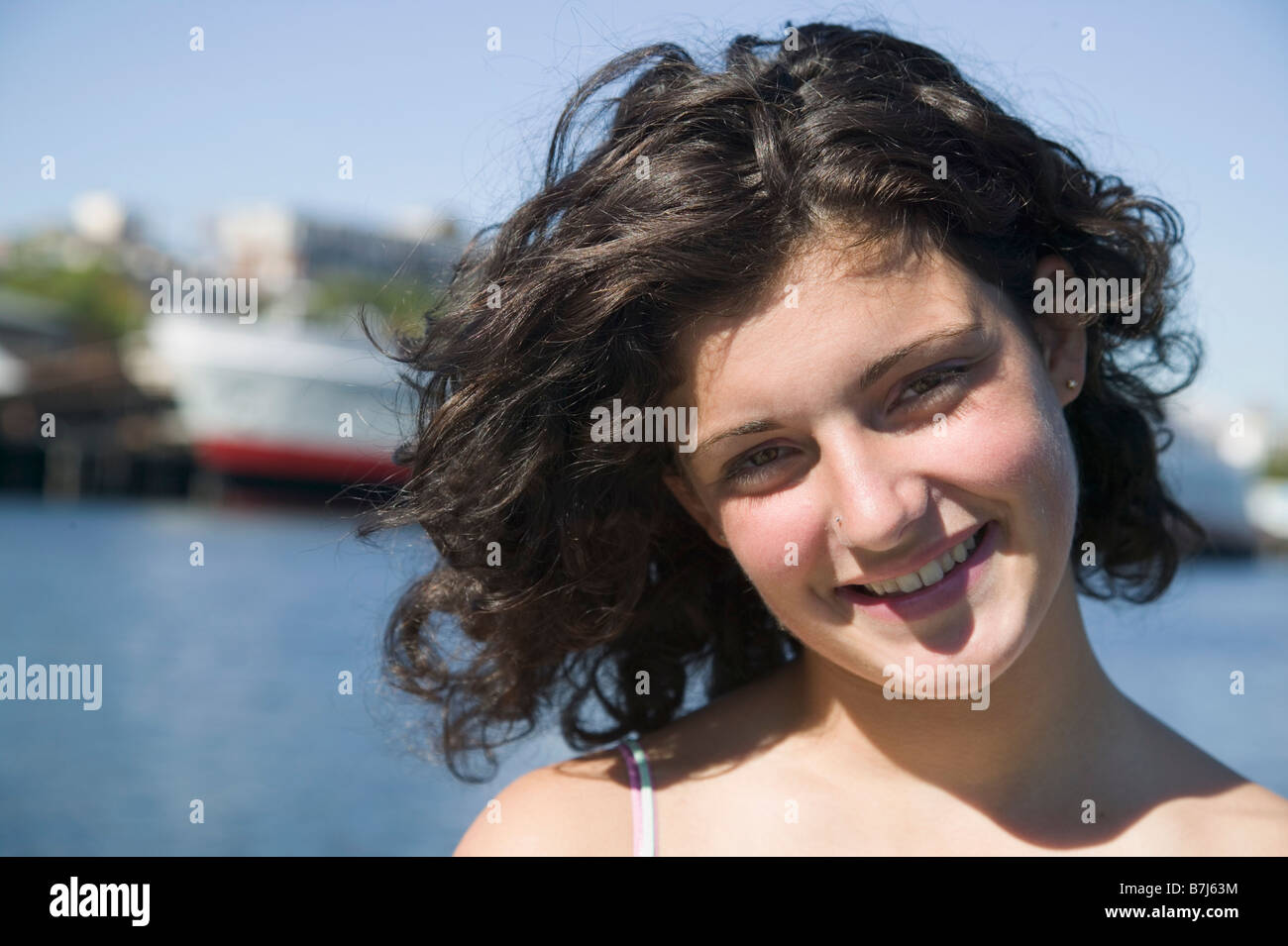 14 Year Old Girl. Victoria, BC Stock Photo - Alamy