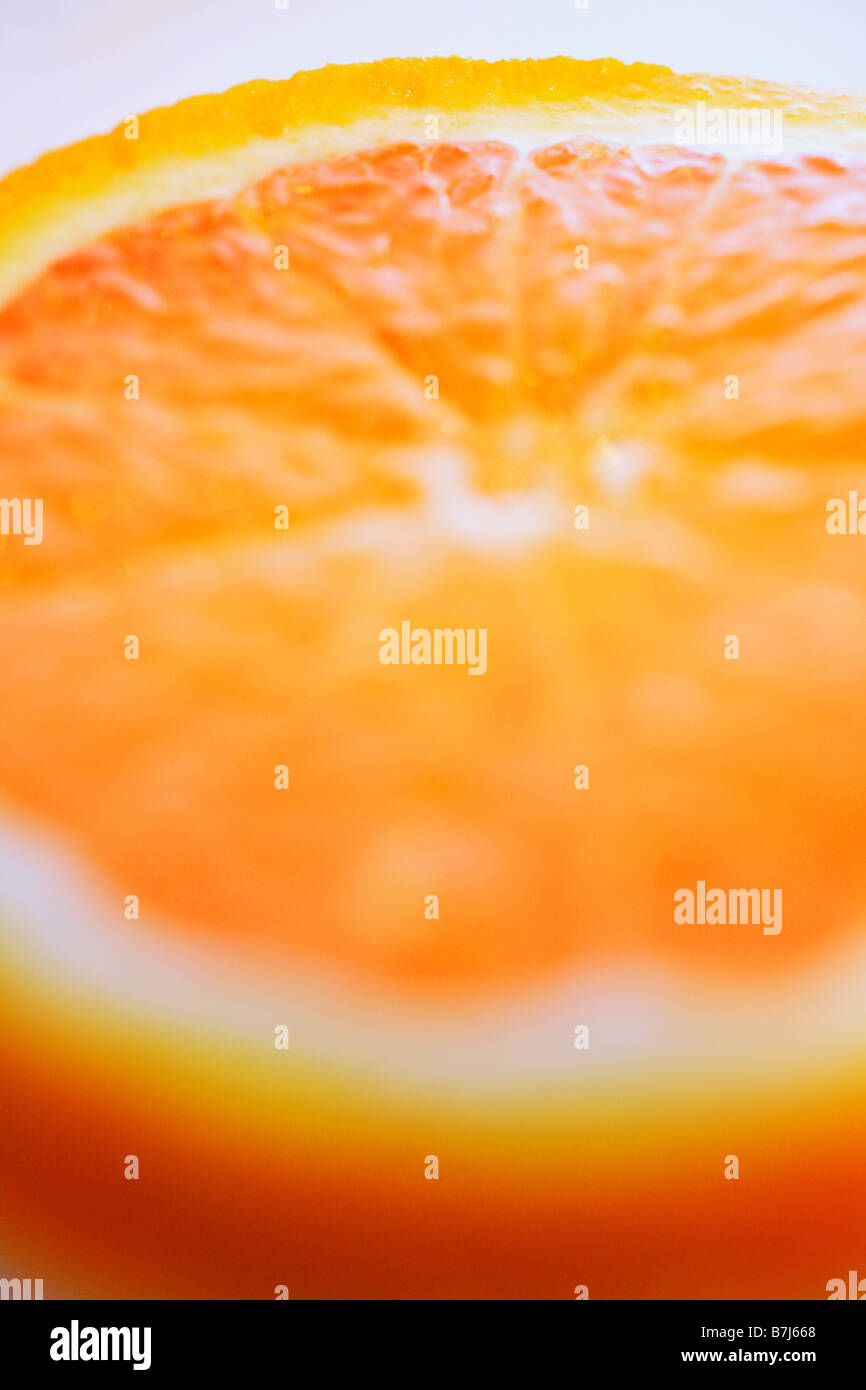 Cross section of orange Stock Photo - Alamy