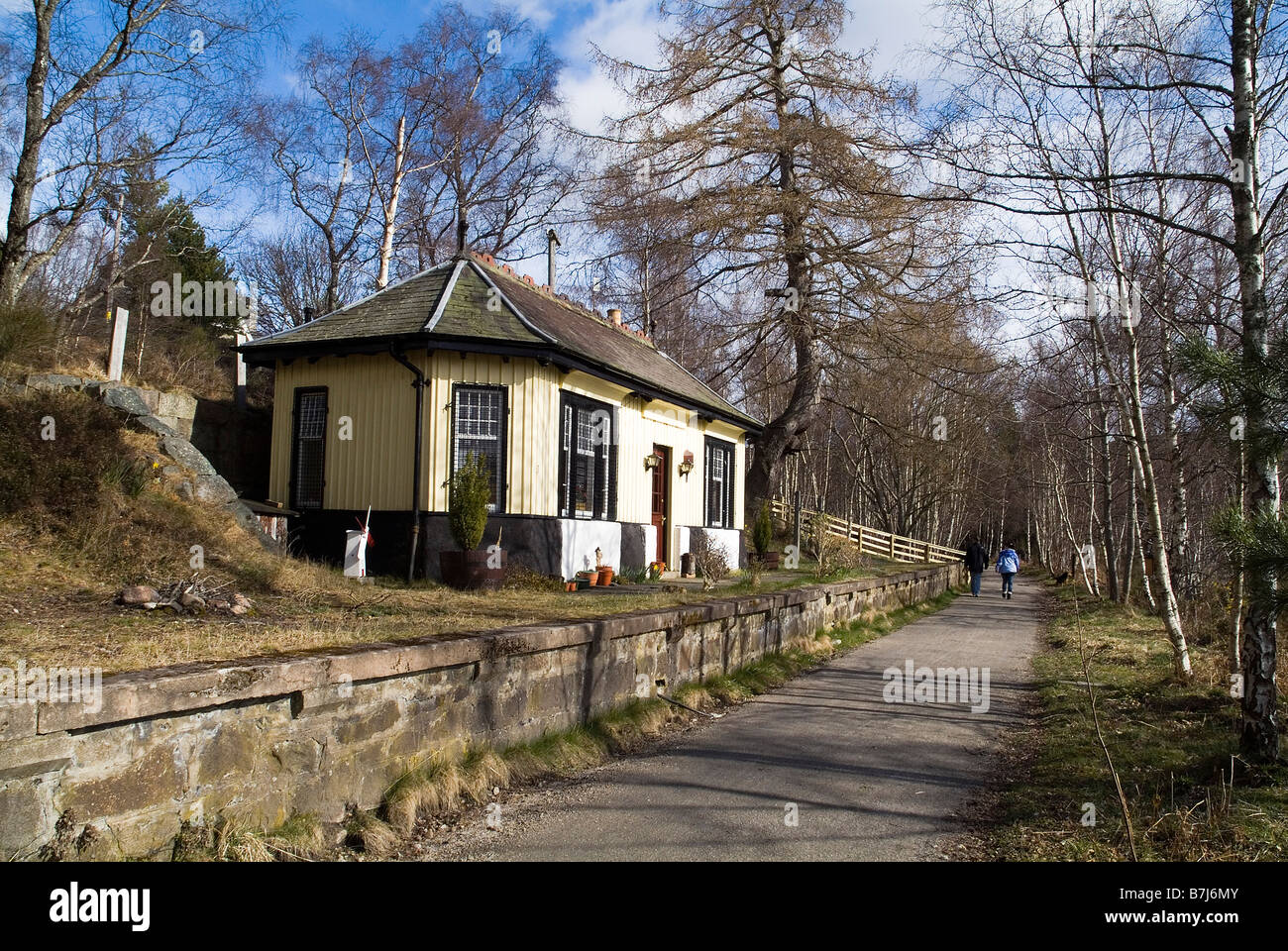 Old deeside railway line hi-res stock photography and images - Alamy