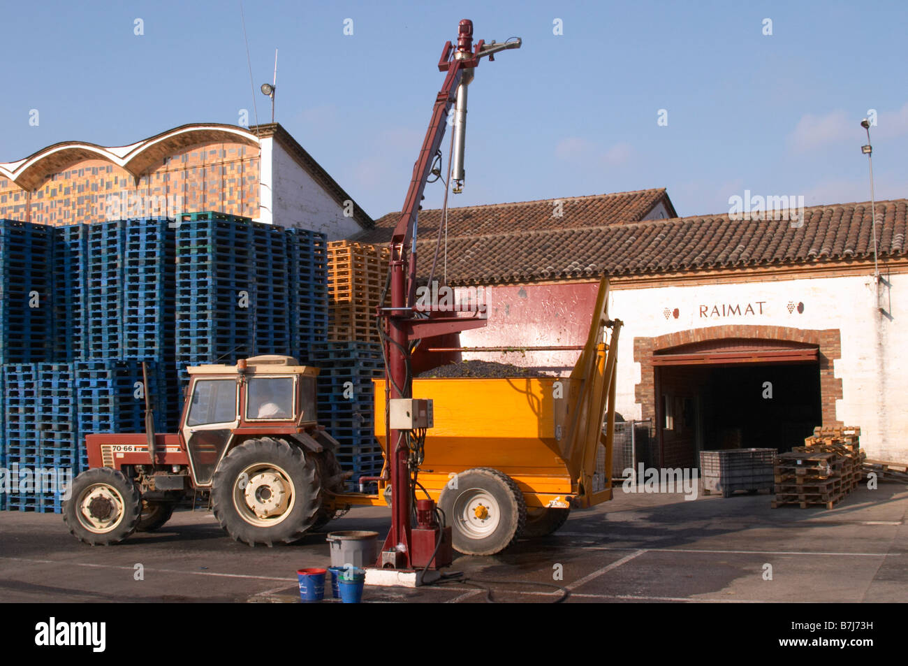 Grape delivery hi-res stock photography and images - Alamy