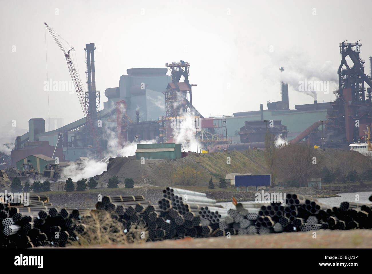 Steel mill hamilton ontario hi-res stock photography and images - Alamy