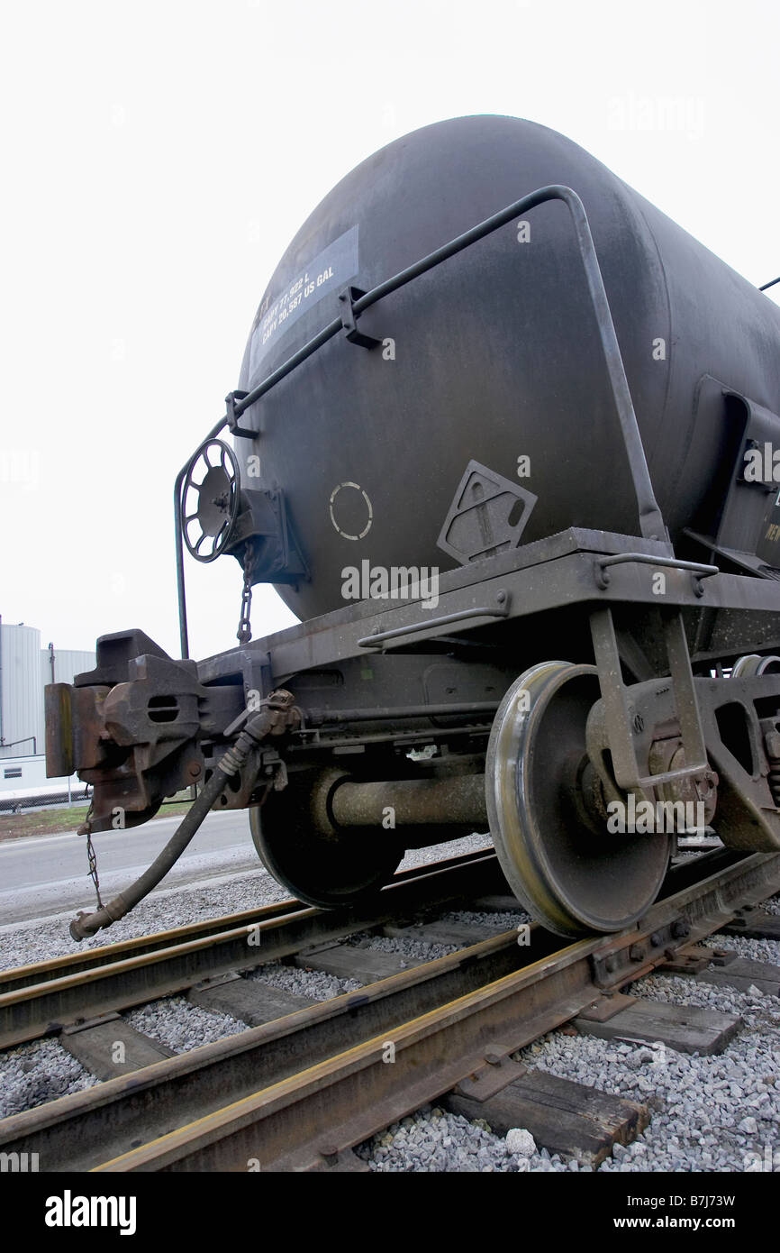 Rear of container train hi-res stock photography and images - Alamy