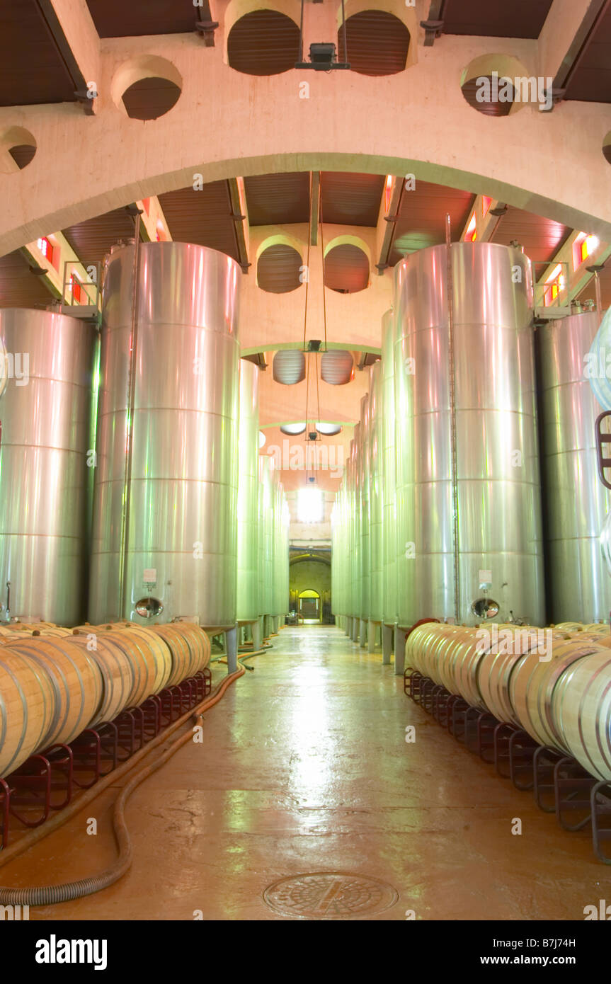 Inox wine tanks hi-res stock photography and images - Alamy