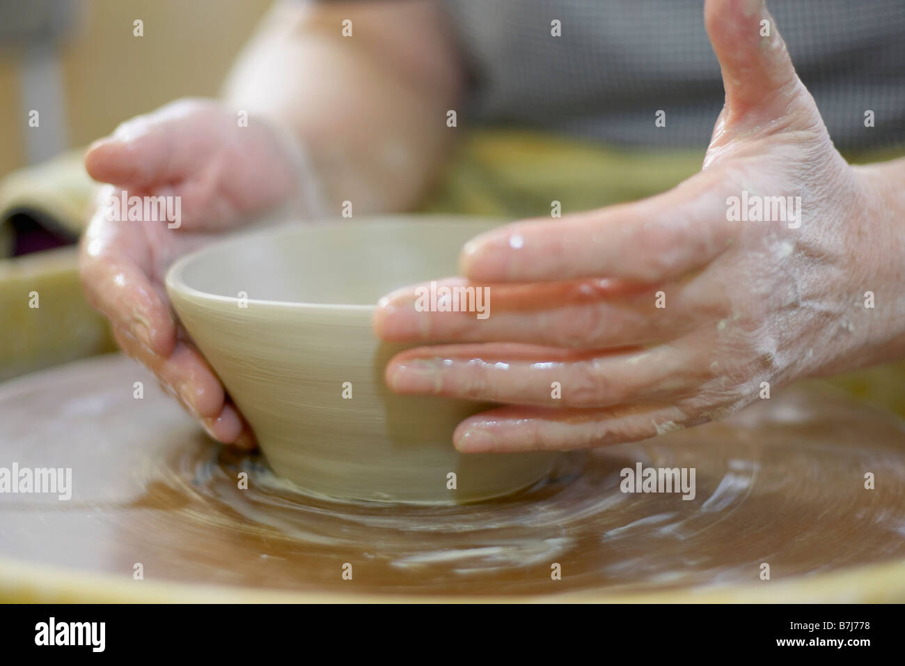 Pottery Wheel Hands High Resolution Stock Photography and Images - Alamy