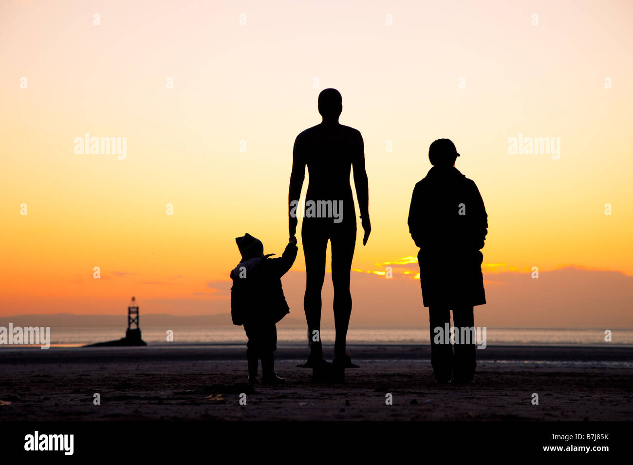 Another Place Family Stock Photo - Alamy