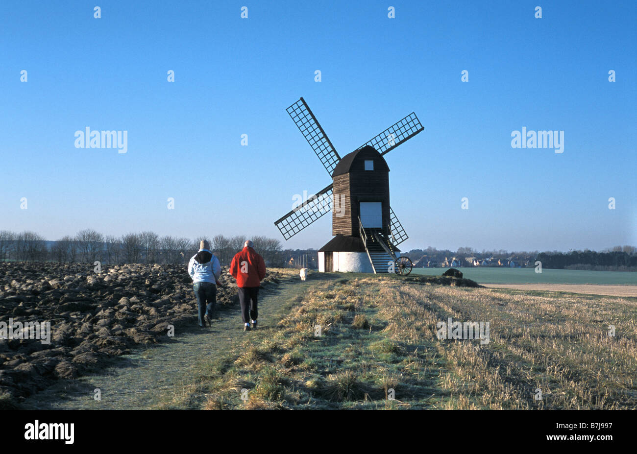 Pitstone Windmill in buckinghamshire probably the oldest windmill in ...