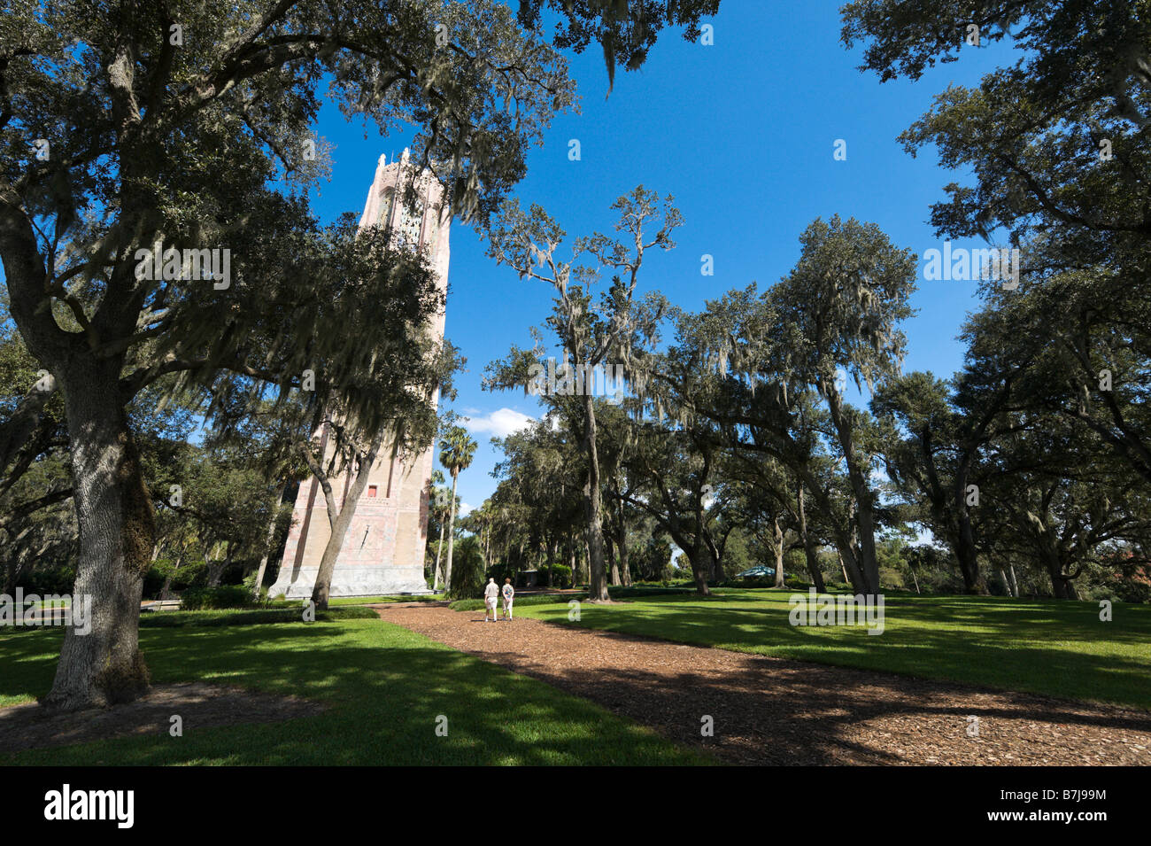 The Carillon Tower in Bok Tower Gardens, near Lake Wales, Central ...