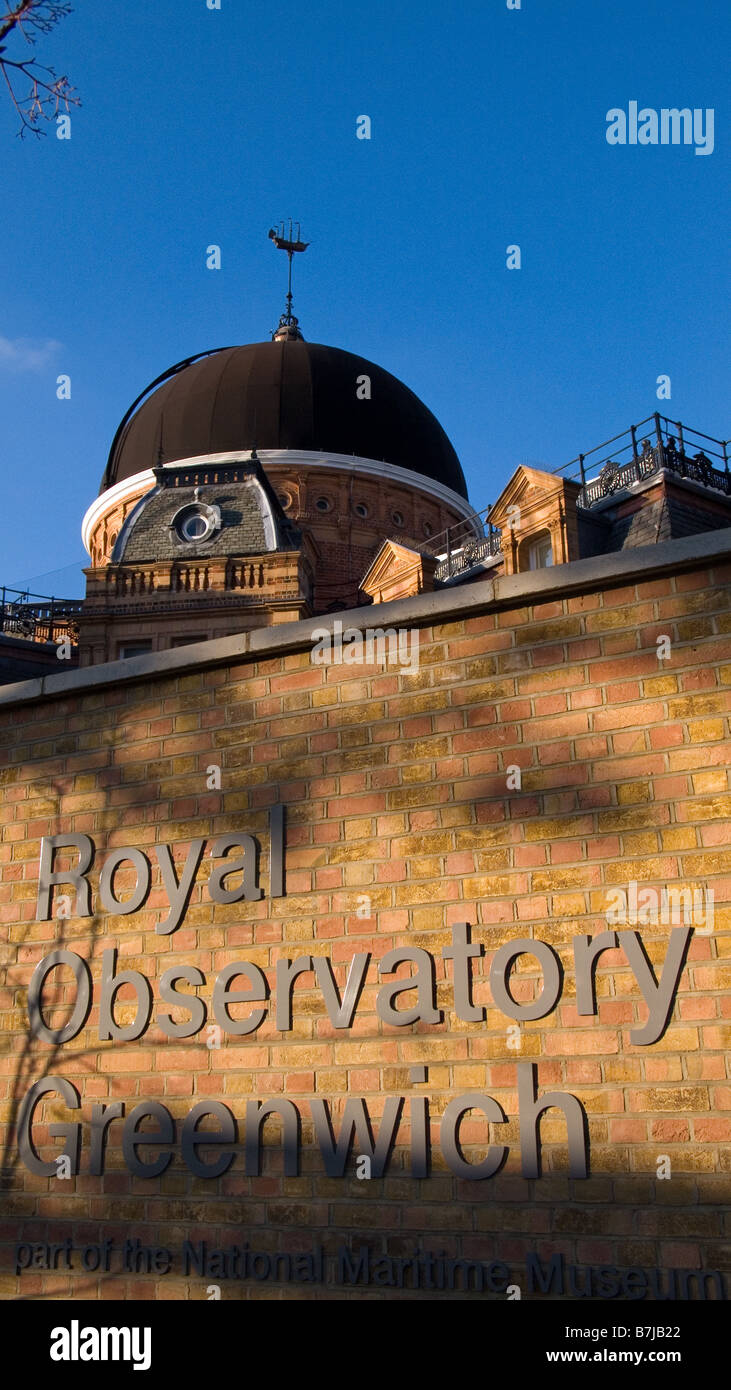 Royal Observatory Greenwich London England UK Stock Photo - Alamy