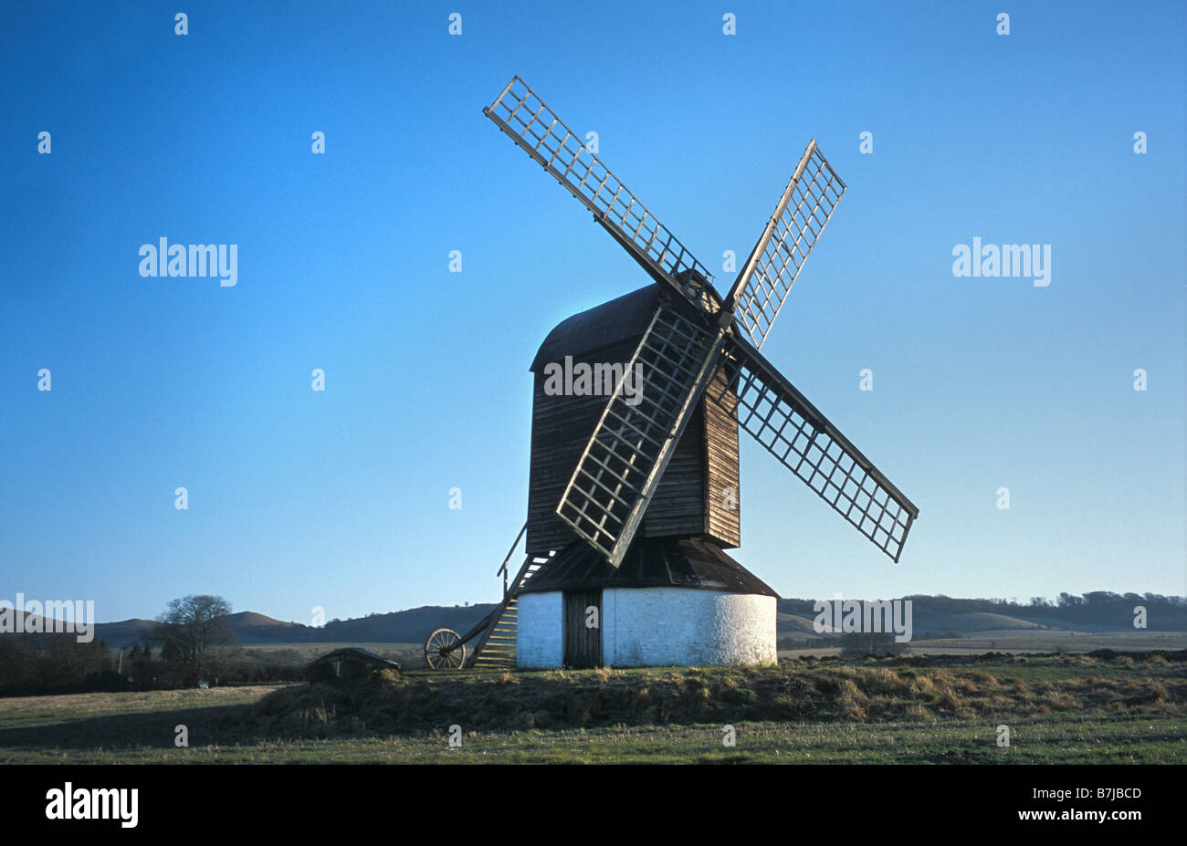 Pitstone Windmill in buckinghamshire probably the oldest windmill in ...